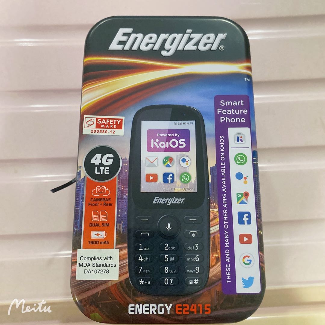 Energizer E2415 senior phone with smart features, Mobile Phones ...