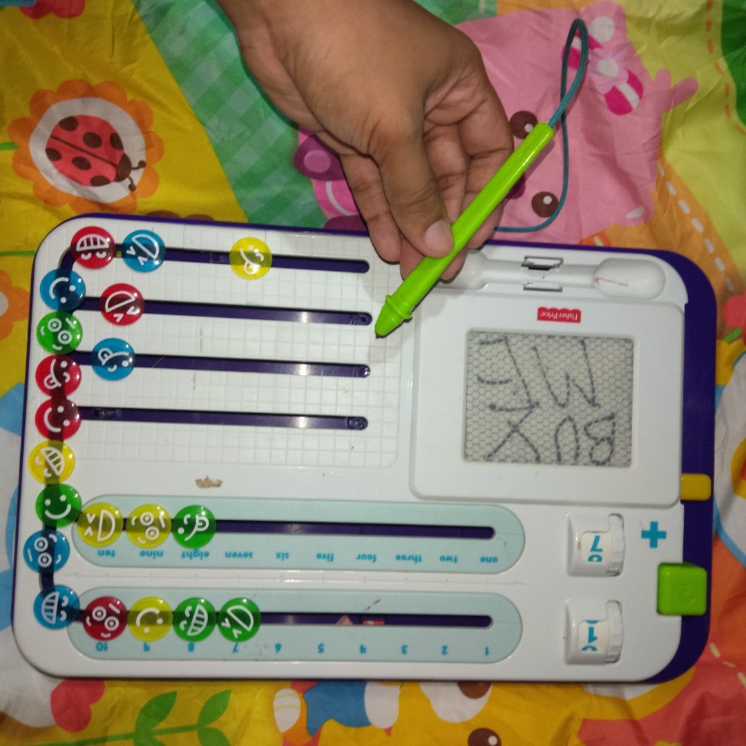 FISHER PRICE DOODLE PAD MATH, Hobbies & Toys, Toys & Games on Carousell