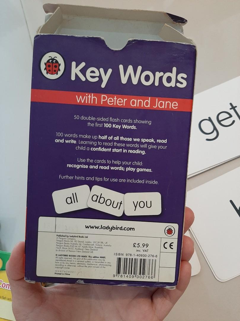 Flashcard key words ladybird, Toys & Collectibles, Lainnya di Carousell