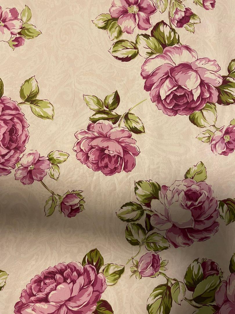 Floral King Size Quilt Cover Furniture Home Living Bedding Towels