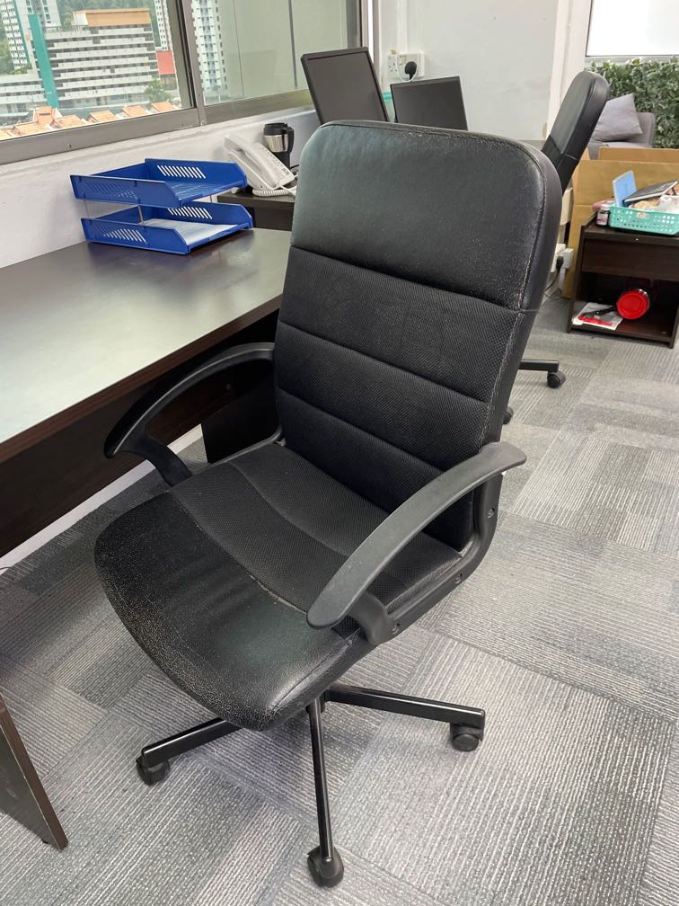 Free! Office chairs x 2, Furniture & Home Living, Furniture, Chairs on ...