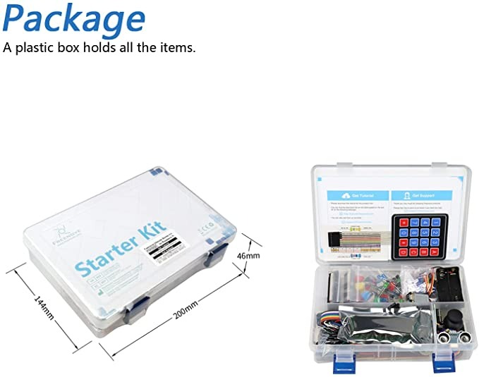 FREENOVE Ultimate Starter Kit for Raspberry Pi 4 B 3 B+ 400, 561-Page ...