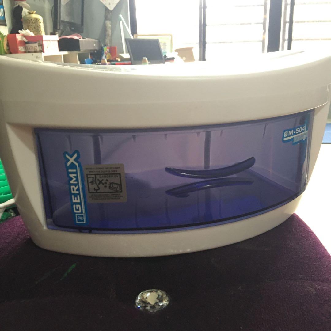 GermiX UV sterilizer for salon tools, Beauty & Personal Care ...
