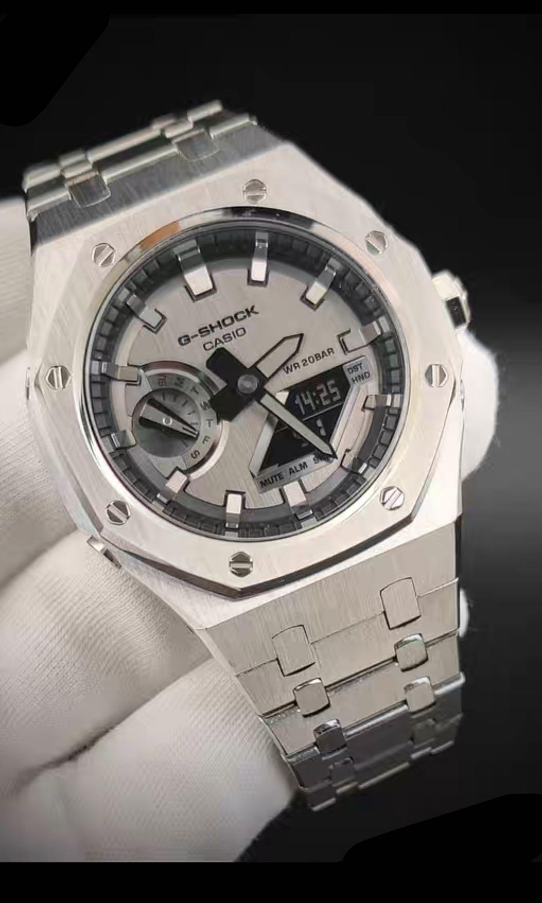 Gshock GM2100 GM-2100 custom mod bundle, Men's Fashion, Watches ...