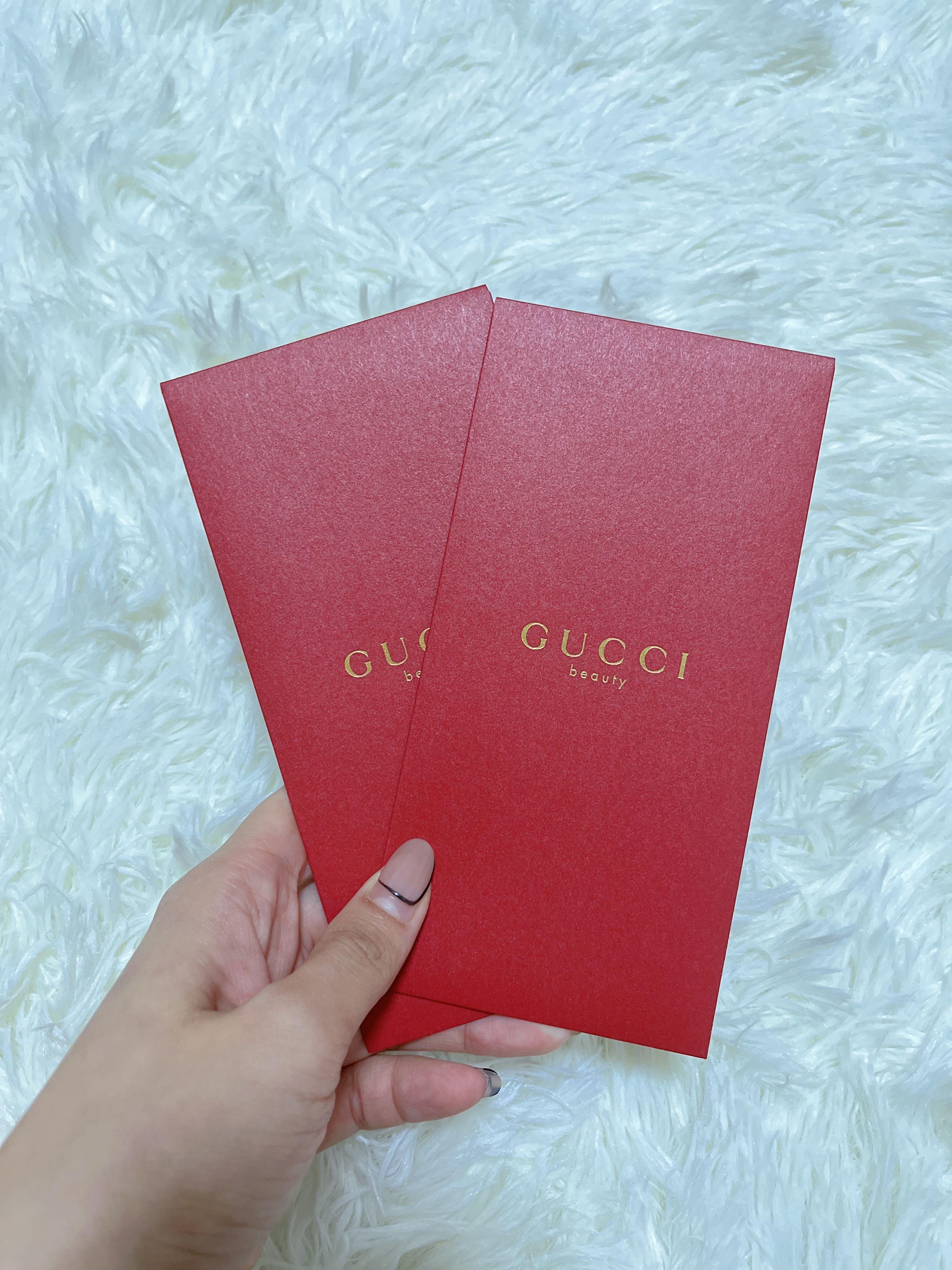 Gucci limited Ang pow set red packet beauty gift, Everything Else on ...