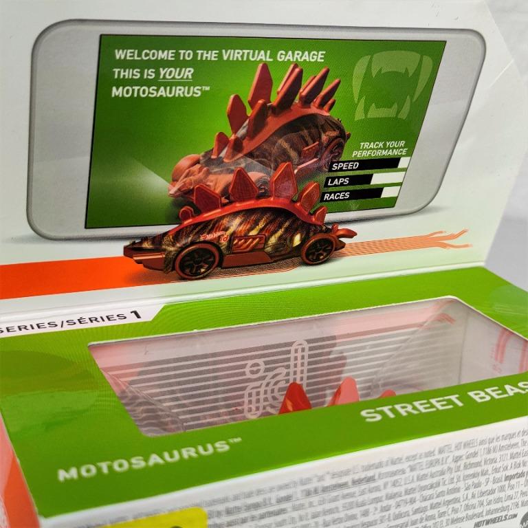 Kids Digital Racing Toy Hot Wheels Motosaurus 1:64 Monster Truck