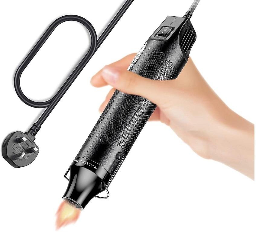 {I4} DIY Heat Gun 6.6ft Cable 300W Dual-Temperature Portable Hot Air ...