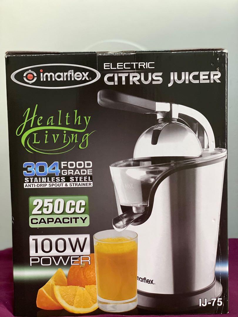 IMARFLEX electric citrus juicer, TV & Home Appliances, Kitchen ...