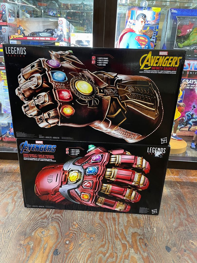 Infinity & Power Gauntlet, Hobbies & Toys, Toys & Games on Carousell