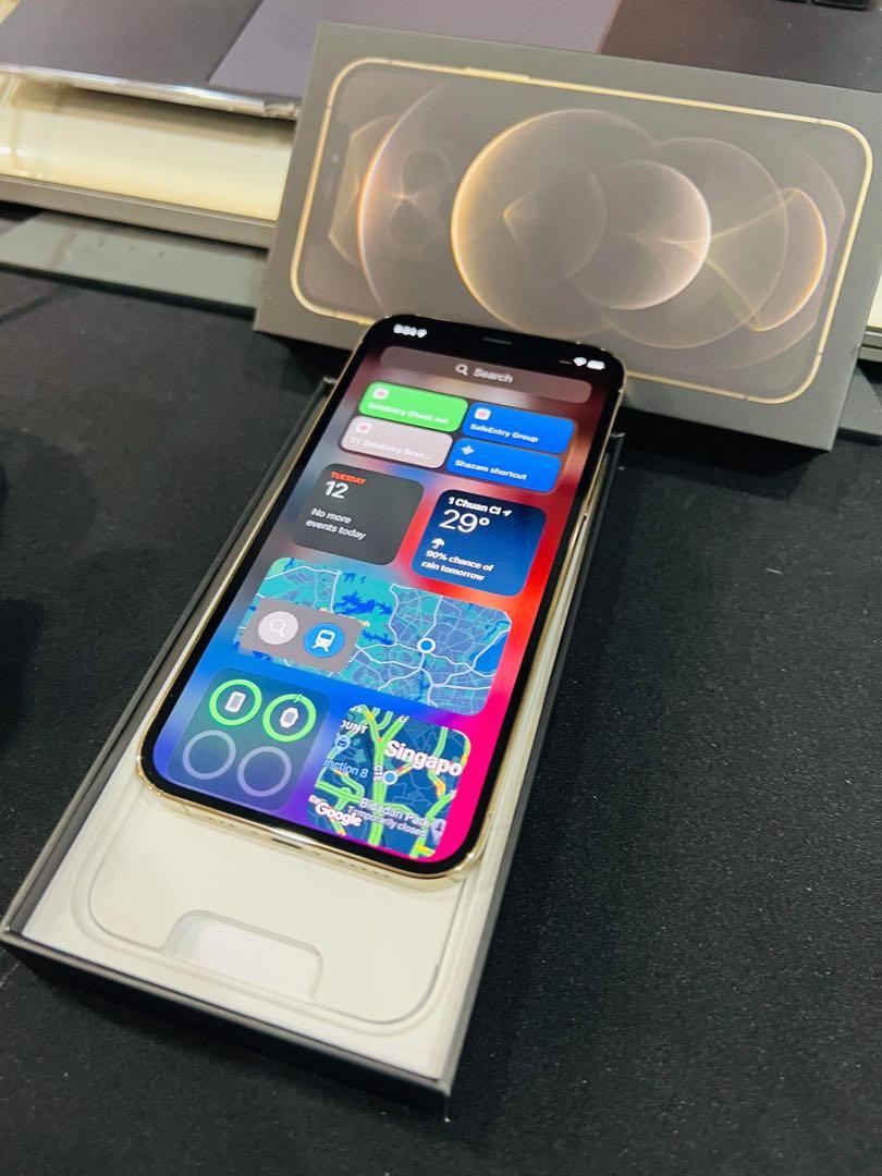 Iphone 12 Pro Gold Color 512GB, Mobile Phones & Gadgets, Mobile Phones ...