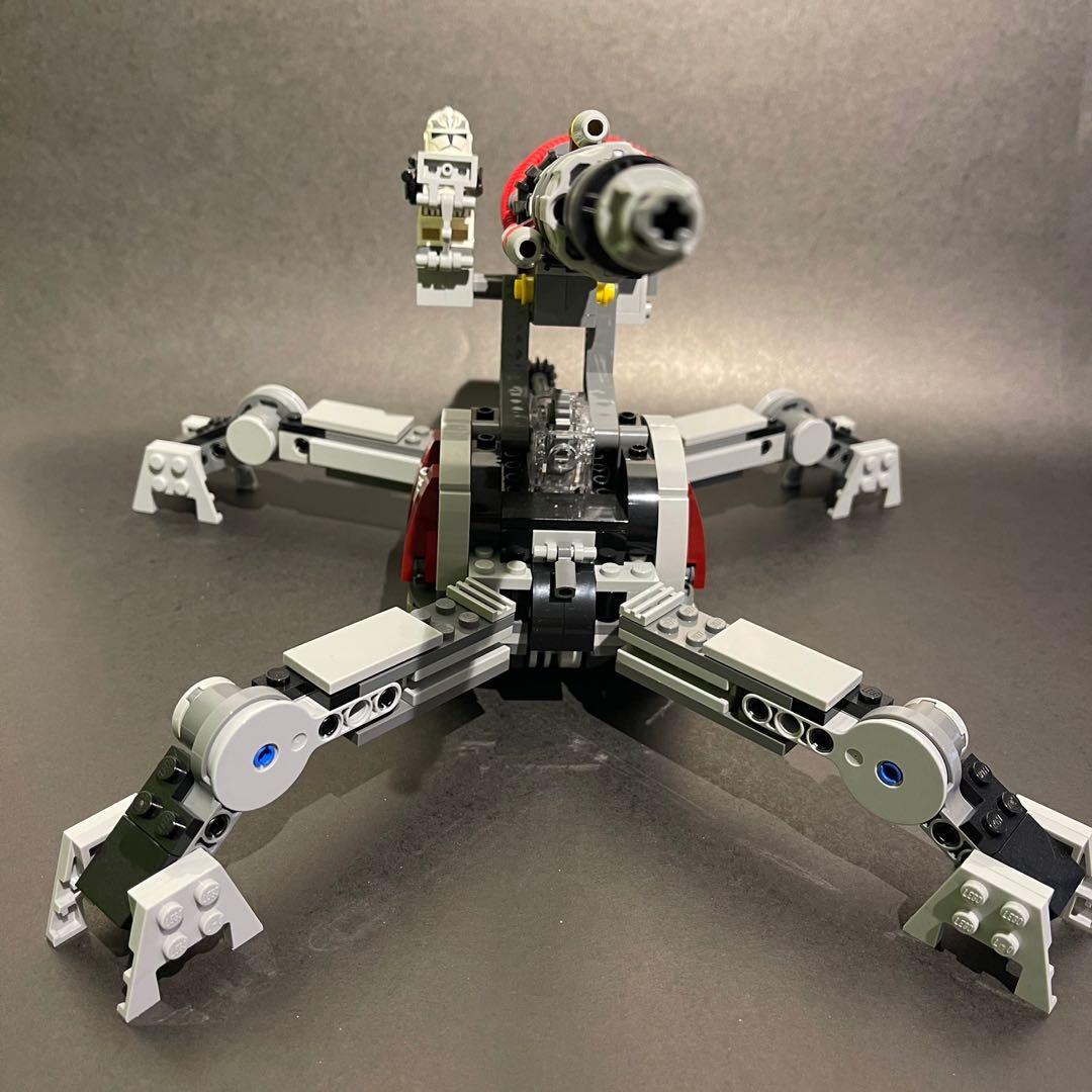 LEGO Star Wars Republic AV-7 Anti Vehicle Cannon with Wolfpack Clone ...