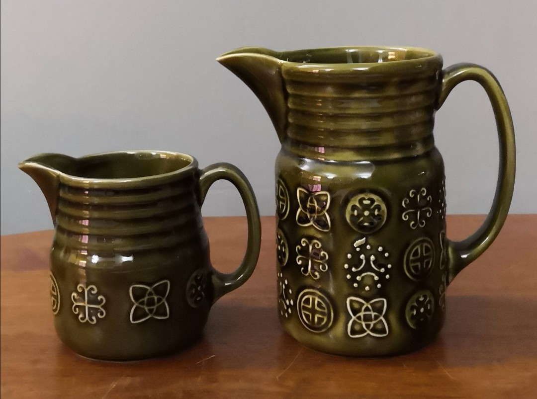 Lord Nelson England pottery pitcher jug 2, Furniture & Home Living ...