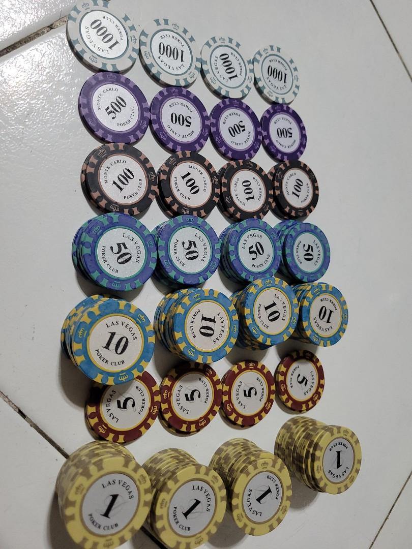 Mahjong chips or Poker chips, Hobbies & Toys, Toys & Games on Carousell
