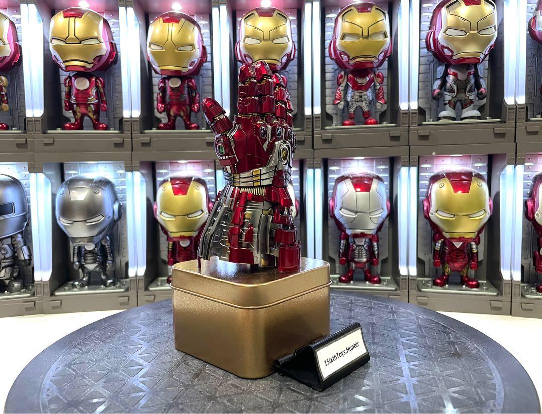 MARVEL AVENGERS END GAME HOT TOYS 1/6 SCALE MMS558 HULK NANO GAUNTLET ...