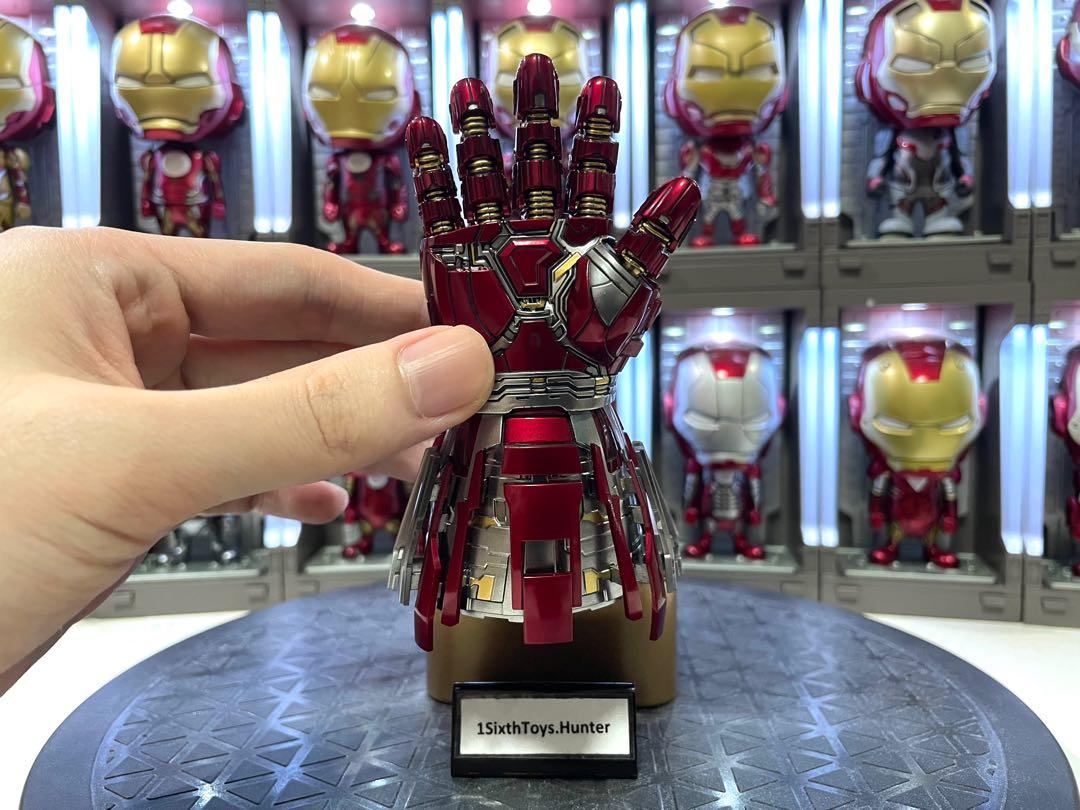 MARVEL AVENGERS END GAME HOT TOYS 1/6 SCALE MMS558 HULK NANO GAUNTLET ...