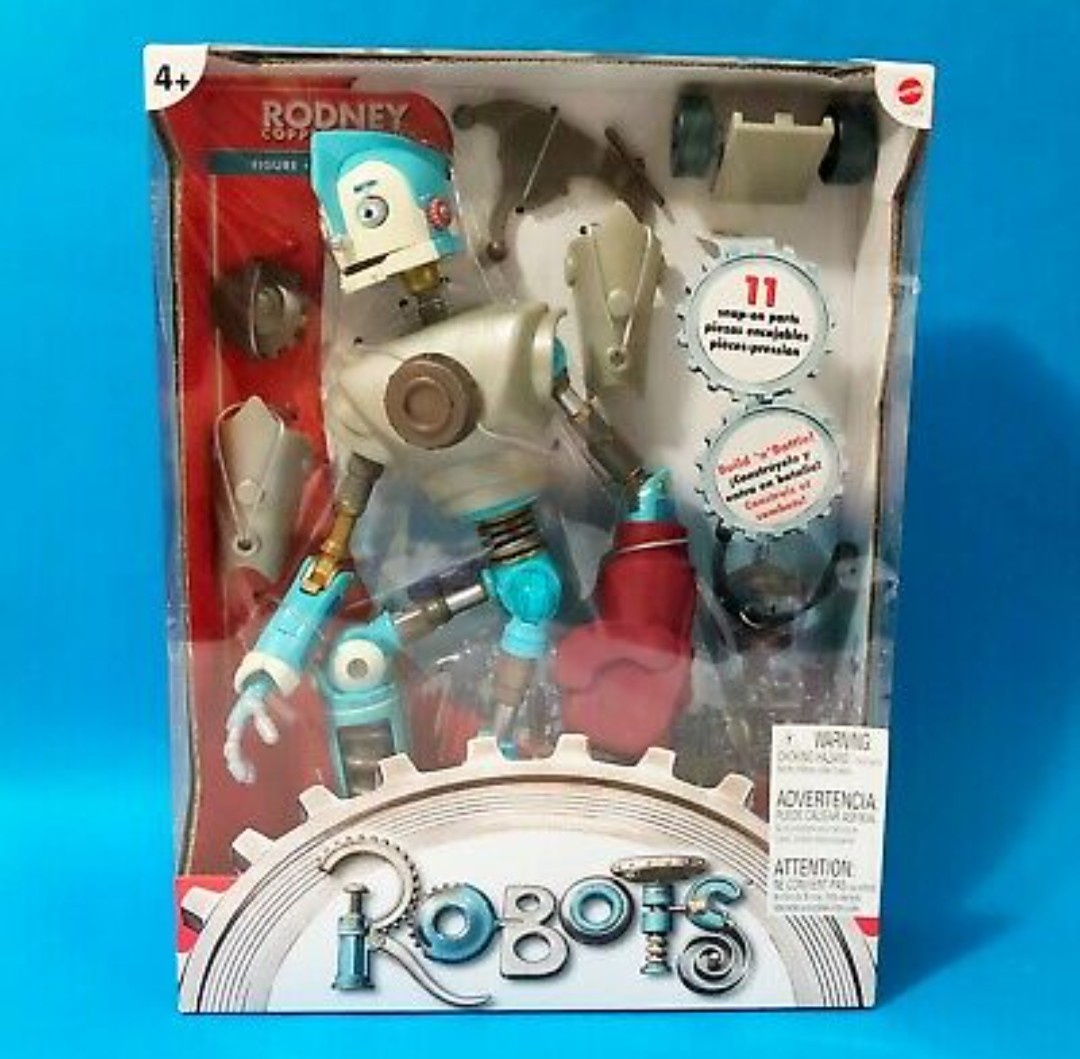 Mattel 2004 ROBOTS - Rodney Copperbottom - 14" Action Figure (RARE ...
