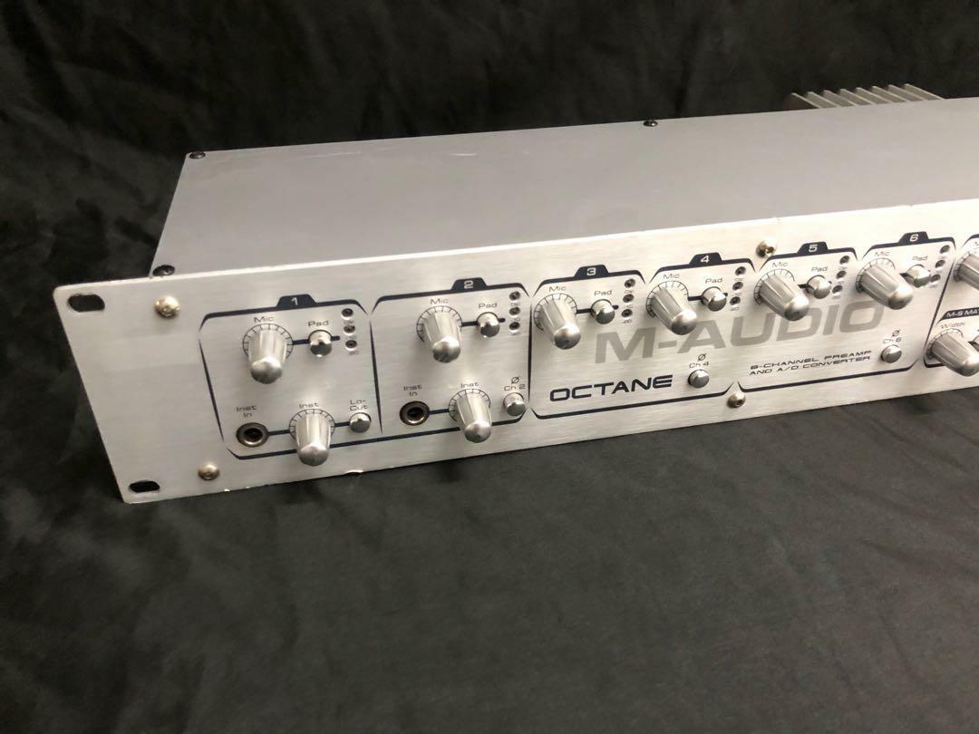 M-Audio Octane 8-Channel Preamp and A/D Converter, 音響器材, 其他音響配件及設備 ...