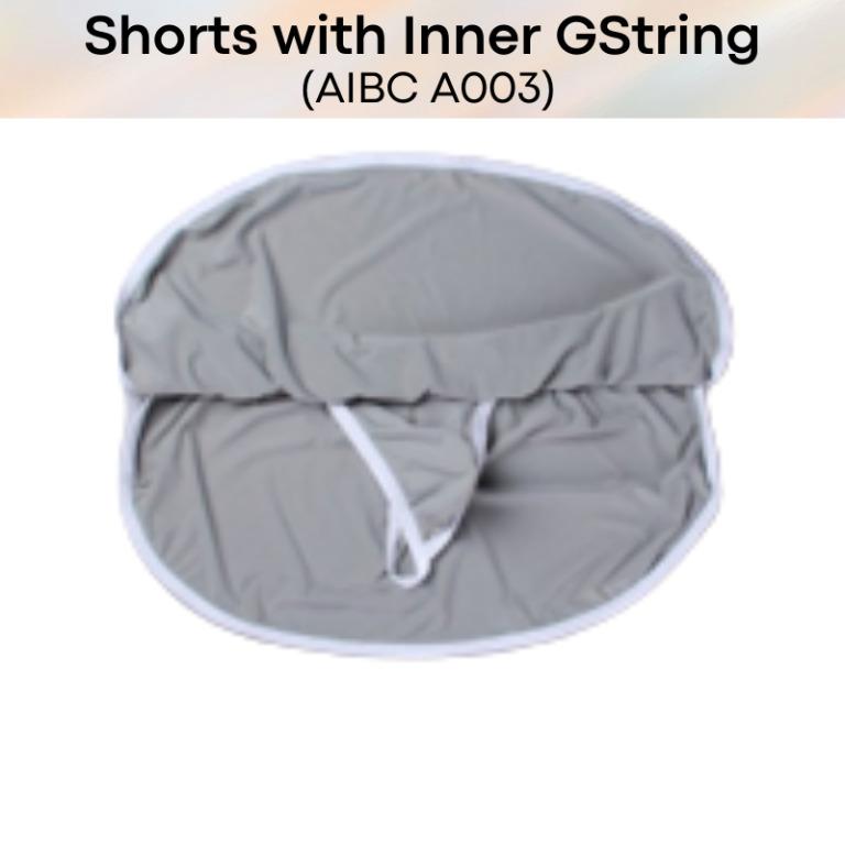 Men's Shorts: High Side Split with Inner GString (AIBC A003), Men's ...