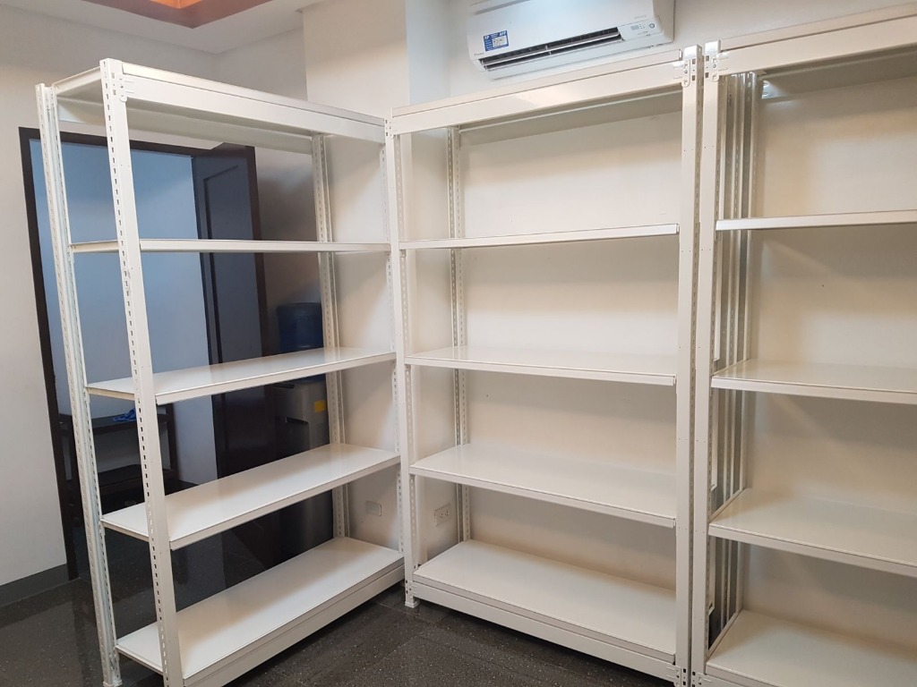 metal steel shelves rack standee, Furniture & Home Living, Furniture ...