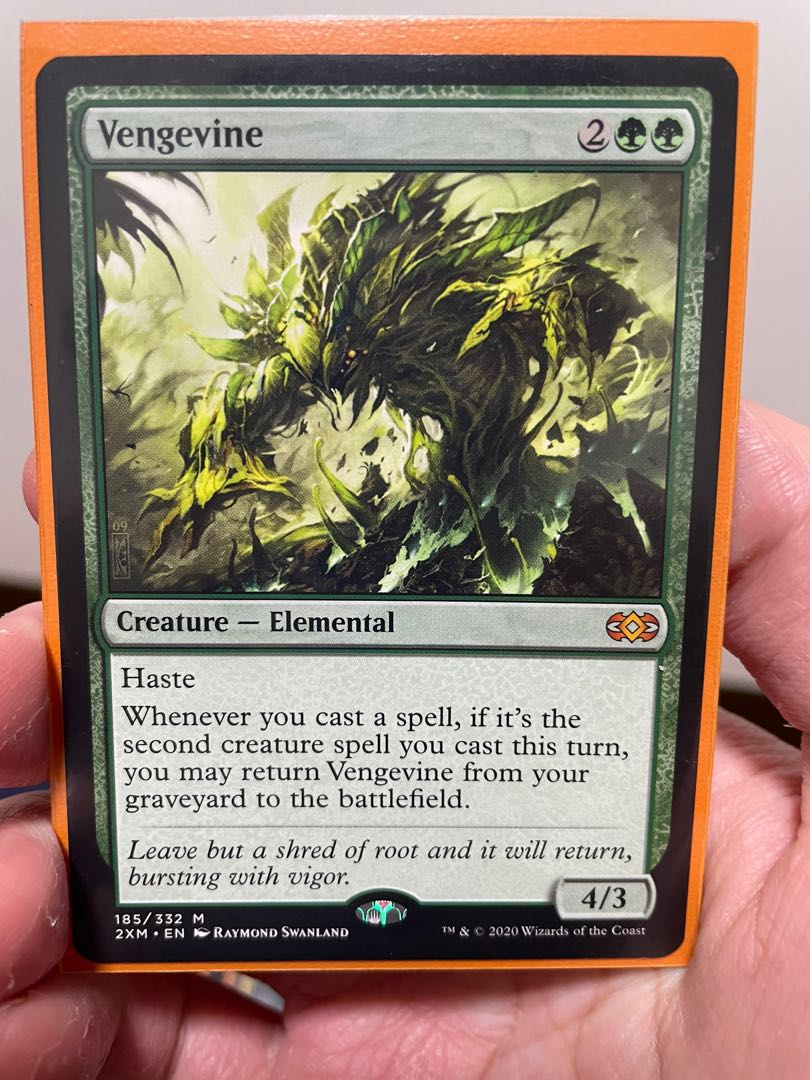 MTG Vengevine, Hobbies & Toys, Toys & Games on Carousell