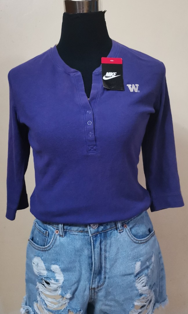 Nike Purple Wilson Top, Women's Fashion, Activewear on Carousell
