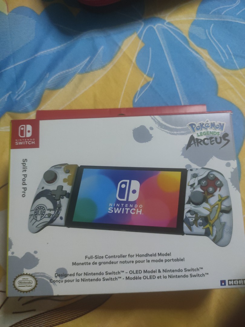 Nintendo Switch PKM ARCEUS Hori split Pad, Video Gaming, Gaming ...