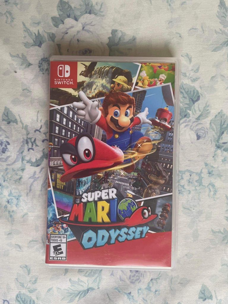 Nintendo Switch Super Mario Odyssey, Video Gaming, Video Games ...