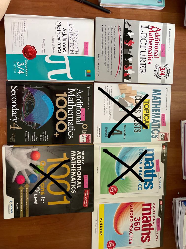 O levels (A Maths and E Maths) Assessment Books, Hobbies & Toys, Books & Magazines, Assessment ...