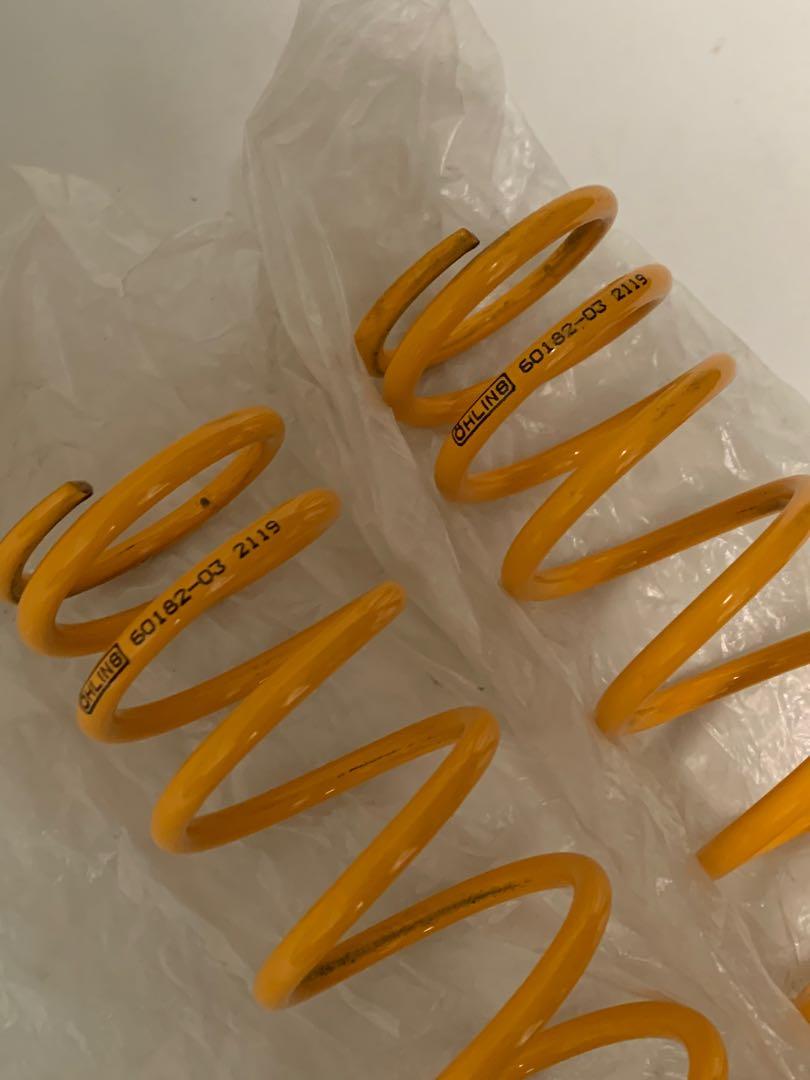 Ohlins YA767 Yellow Spring, Motorcycles, Motorcycle Accessories on ...
