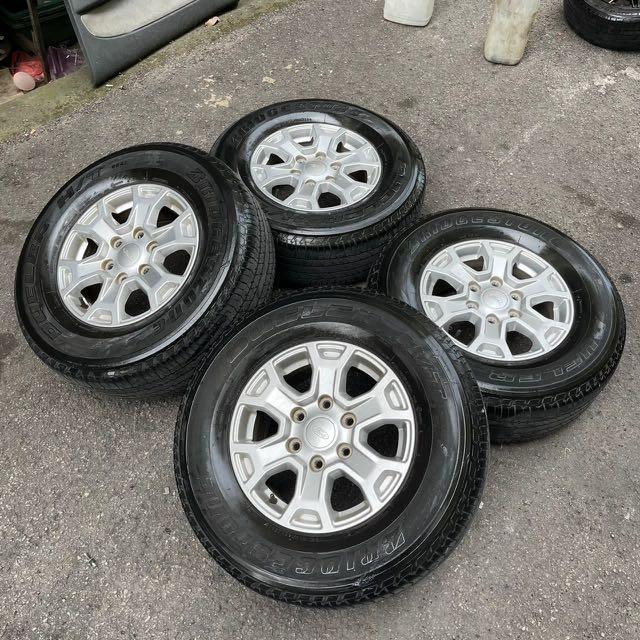 Original 16 inch sports rim Ford Ranger tyre 70%, Auto Accessories on ...