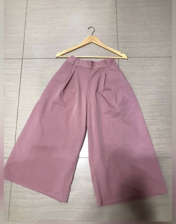 Pastel pink squarepants, Women's Fashion, Bottoms, Other Bottoms on ...