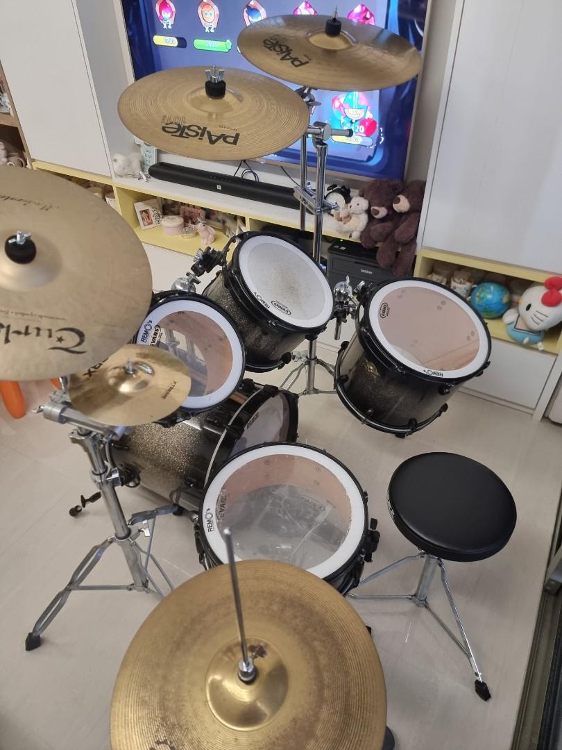 Peace Full Drum Set *READ DESC, Hobbies & Toys, Music & Media, Musical ...