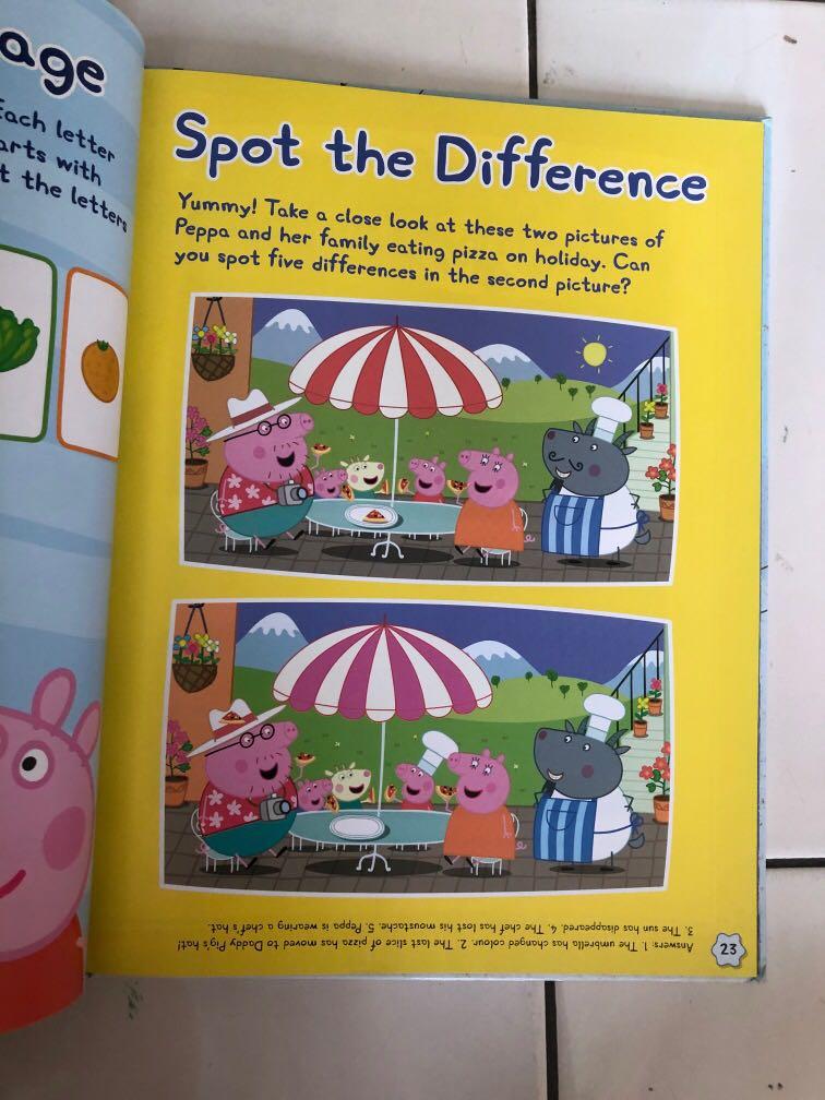 Peppa Pig activity book, Hobbies & Toys, Books & Magazines, Children's ...