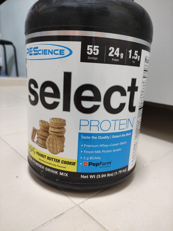 PEScience Select Protein Powder, Peanut Butter Cookie 1.79KG, Health ...