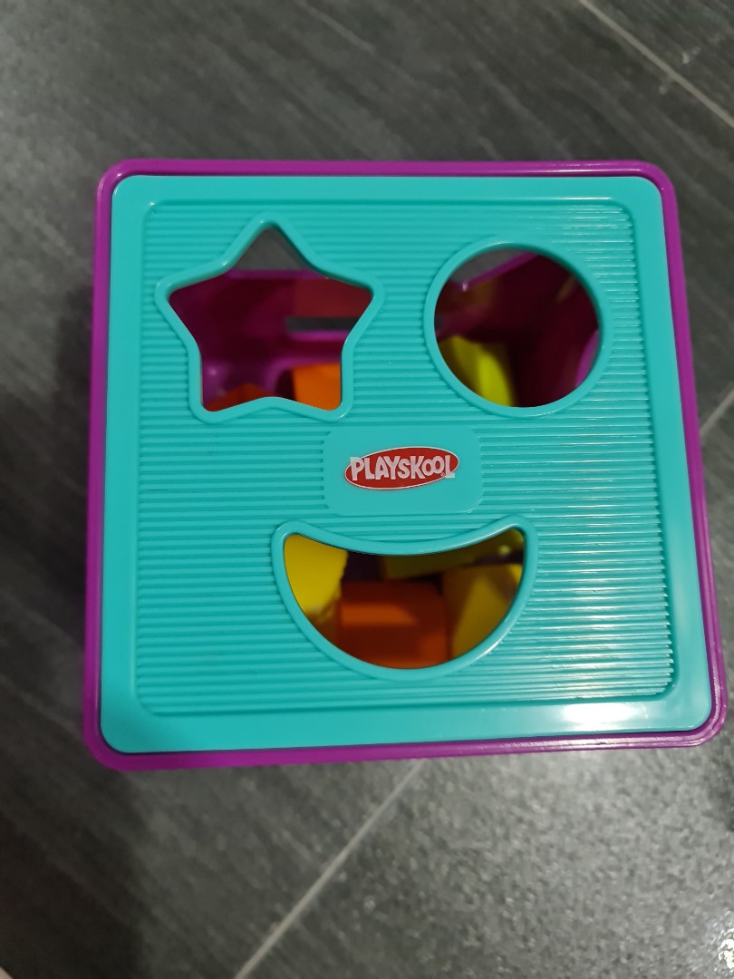 Playskool Shape Sorter Box 9 shapes, Hobbies & Toys, Toys & Games on ...
