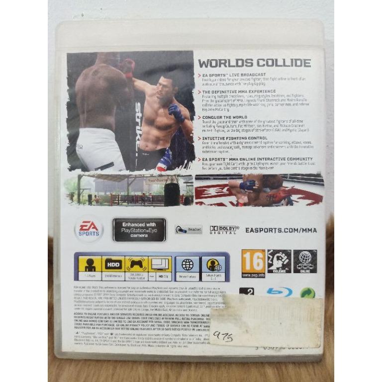 PS2 EA Sports MMA Standard Edition, Video Gaming, Video Games ...