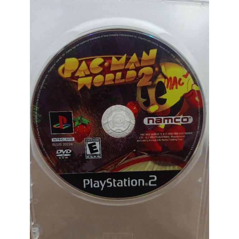 PS2 Pac-Man World 2 NTSC U/C (Disc Only), Video Gaming, Video Games ...