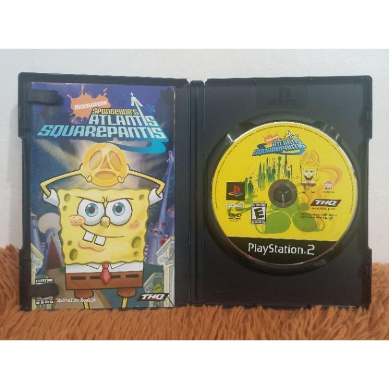 PS2 Spongebobs Atlantis Squarepants NTSC UC, Hobbies & Toys, Toys ...
