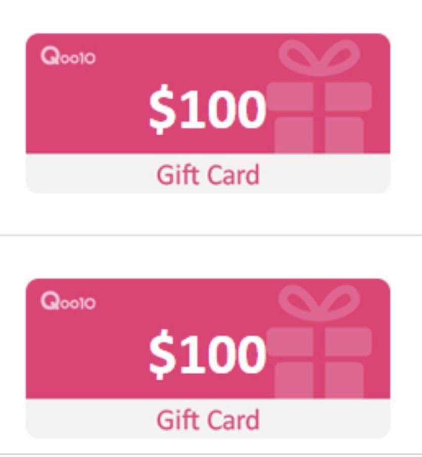 Qoo10 Gift Card, Tickets & Vouchers, Store Credits on Carousell