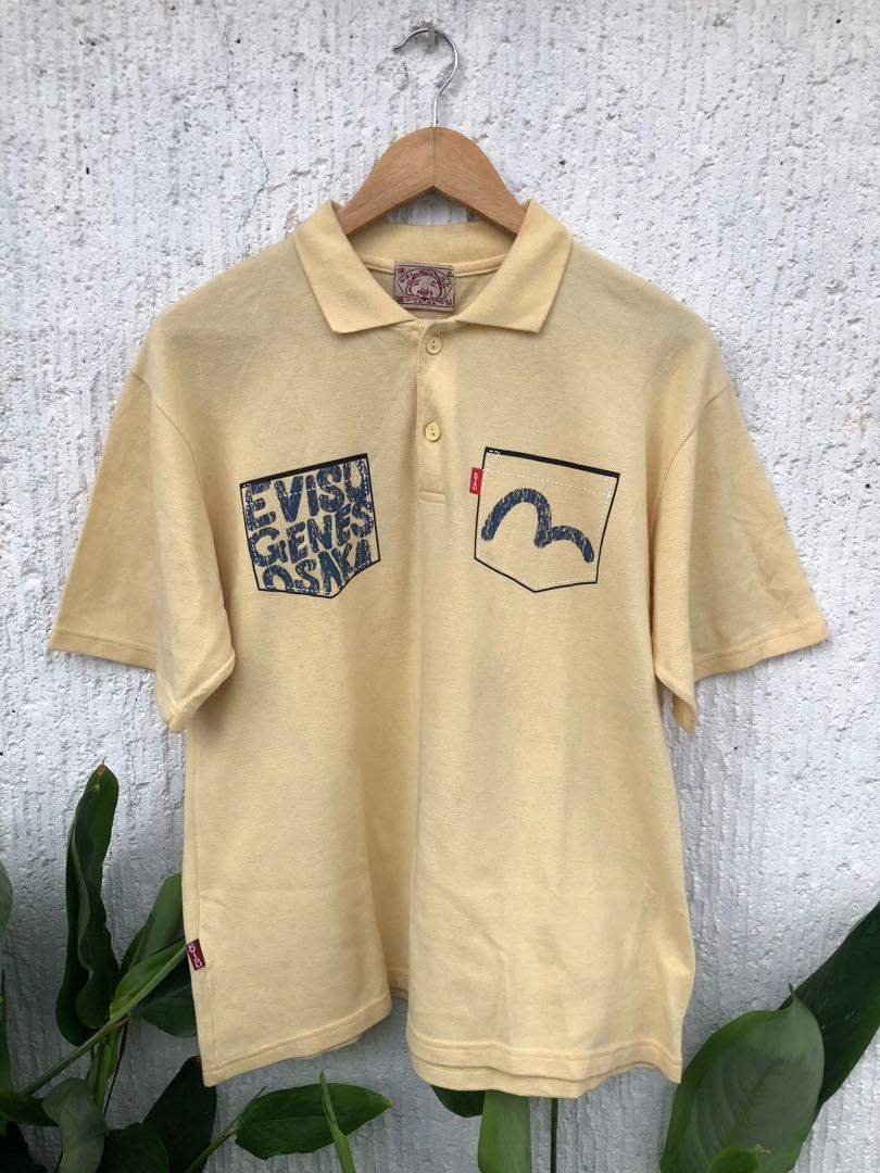 Rare Authentic Evisu Polo shirt Yamane Made in Japan, Men's Fashion ...