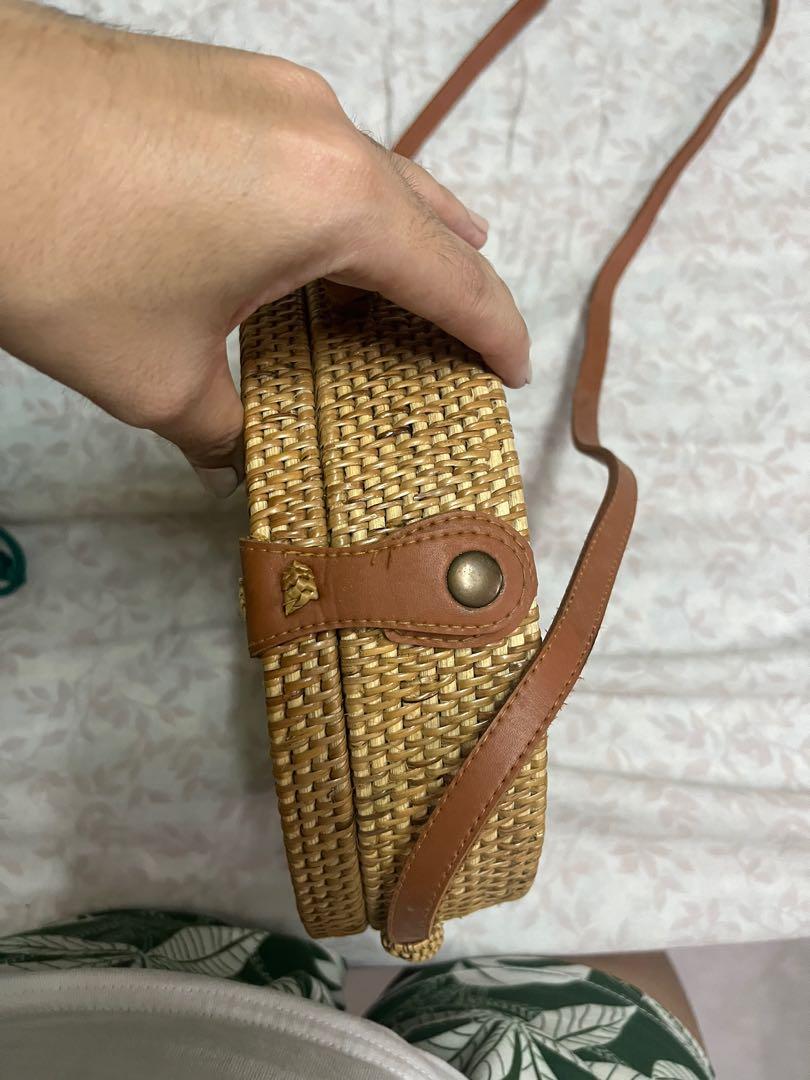 Rattan Bag, Women's Fashion, Bags & Wallets, Purses & Pouches on Carousell