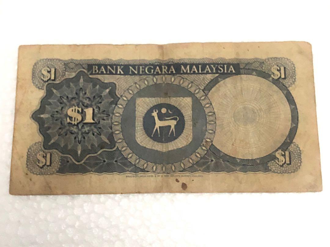 RM1 Old Malaysia Ringgit, Hobbies & Toys, Collectibles & Memorabilia ...