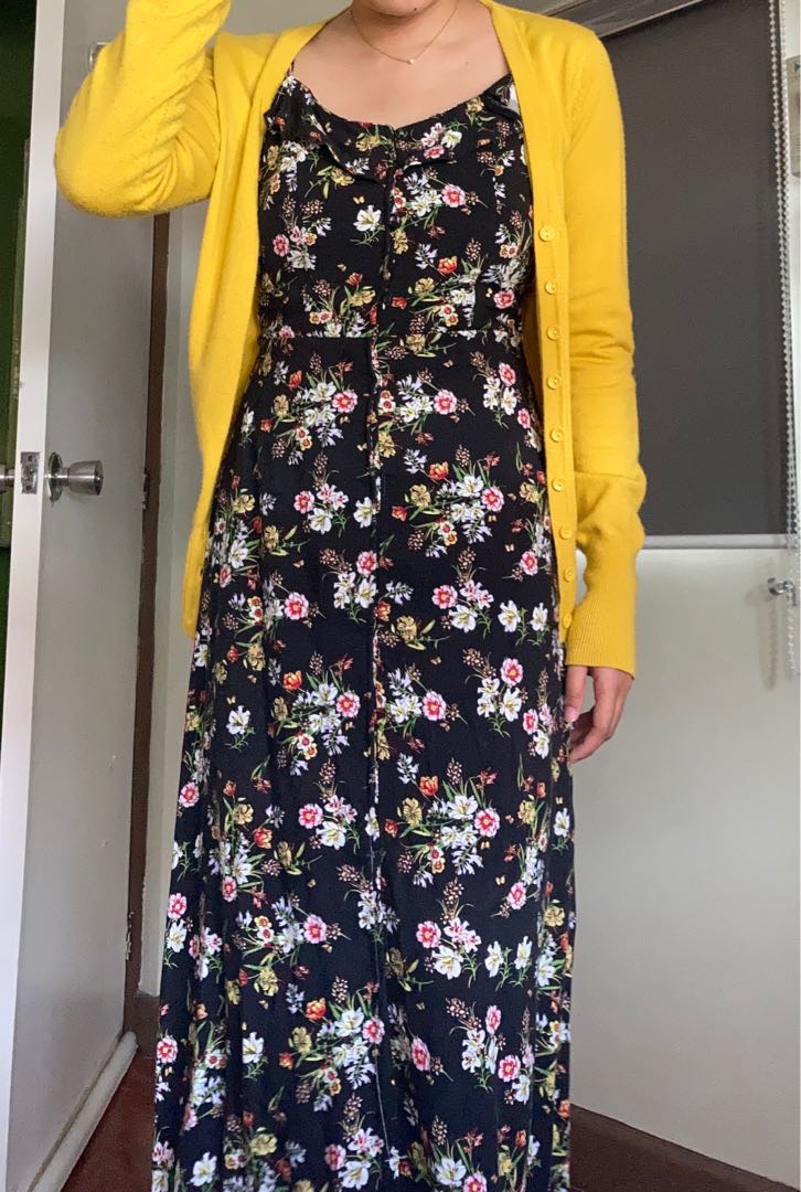 Robert Louis floral Maxi Dress, Women's Fashion, Dresses & Sets ...