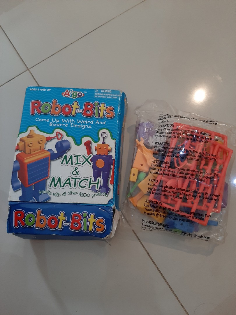 Robot bits aigo, Toys & Collectibles, Mainan di Carousell