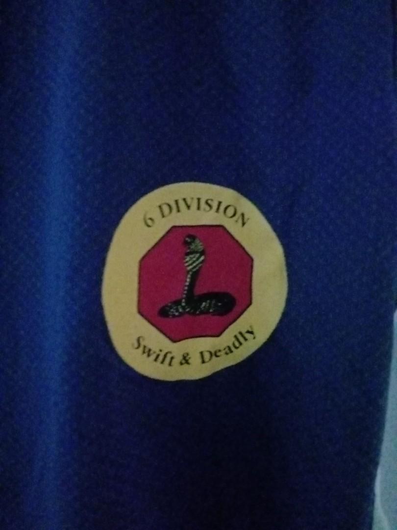 SAF 6 Division singlet, Men's Fashion, Activewear on Carousell