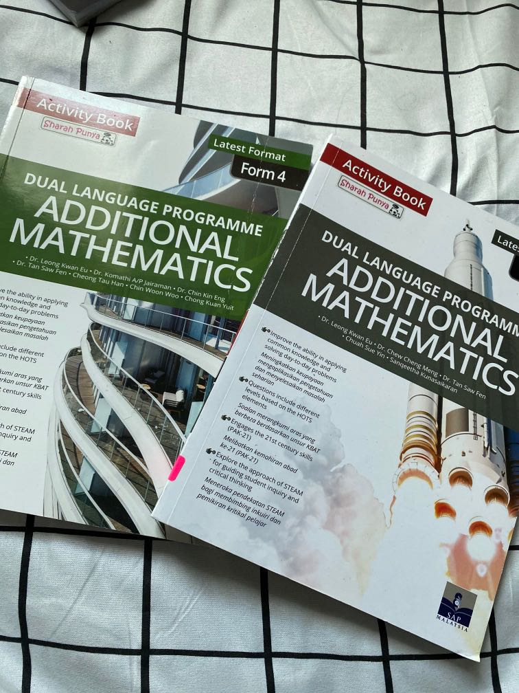 Sap Dual Language Programme Additional Mathematic Form 4 Additional