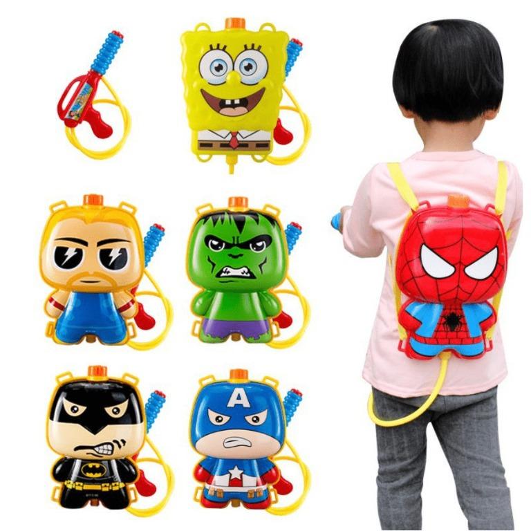 [SG LOCAL STOCKS] Watergun Kids Backpack with attachable Spray Gun ...