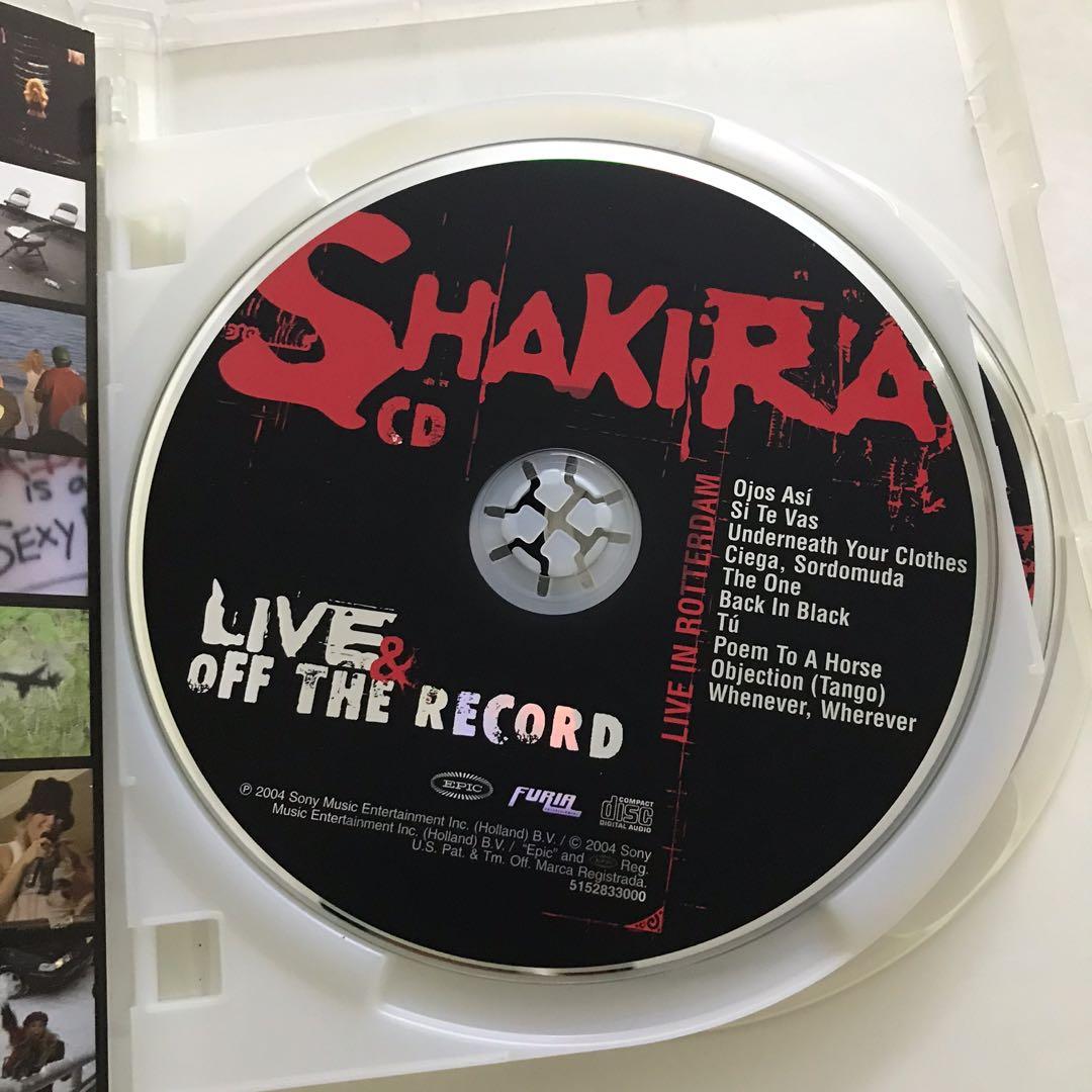 Shakira CD + DVD (Box Aus), Hobbies & Toys, Music & Media, CDs & DVDs ...
