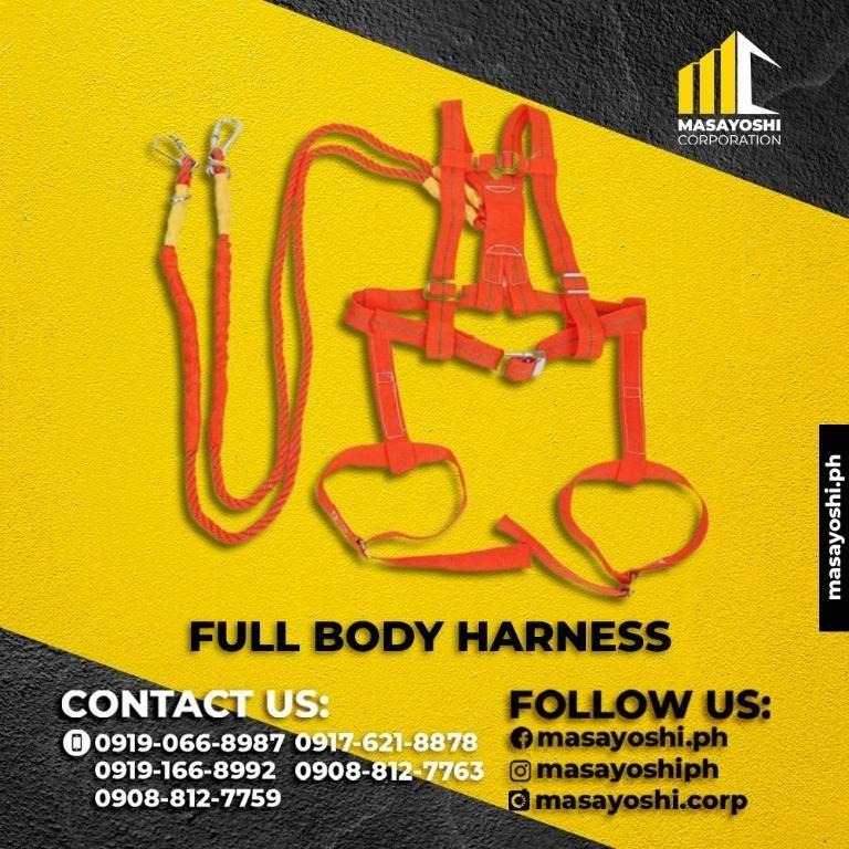 Small Hook Double Lanyard Full Body | Small Hook | Half Body Harness ...