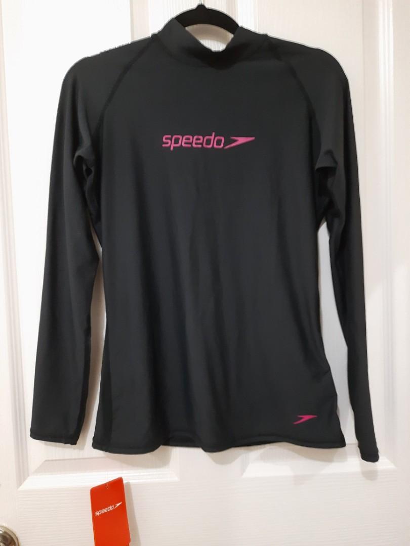 Speedo Rash Guard, Women's Fashion, Swimwear, Rash guard on Carousell